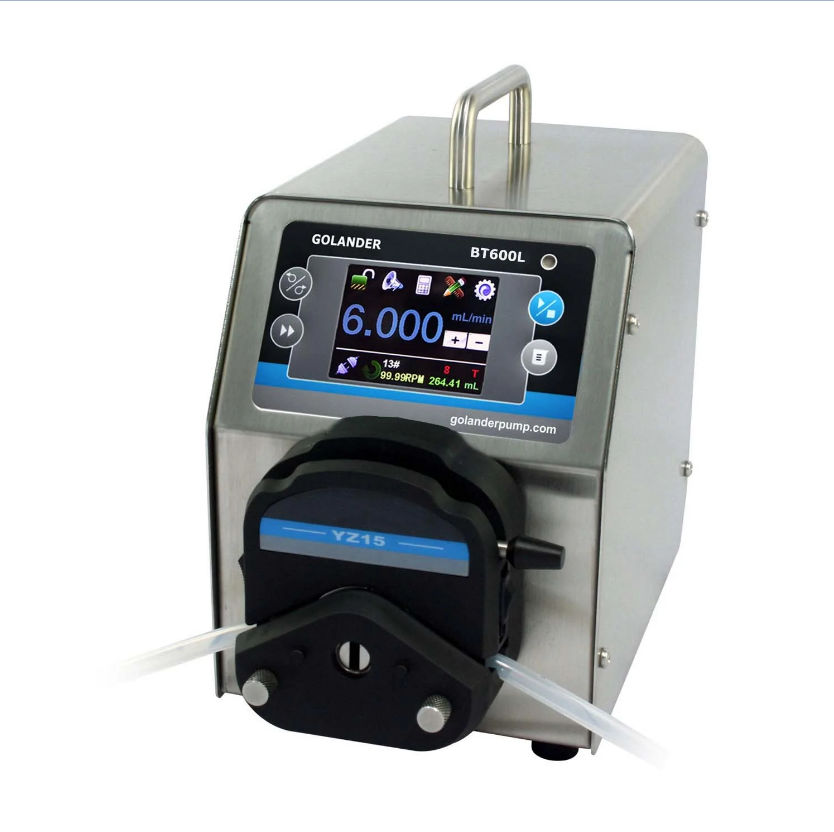 Leadfluid BT600L Intelligent Flow Peristaltic Pump (0.006～2300mL/min, 1 ...