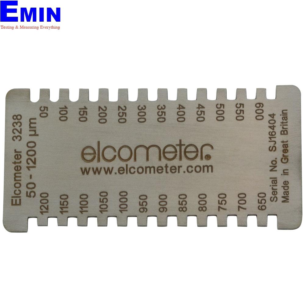 ELCOMETER 3238 Long Edge Wet Film Comb (5–120µm; 5µm) | EMIN.VN