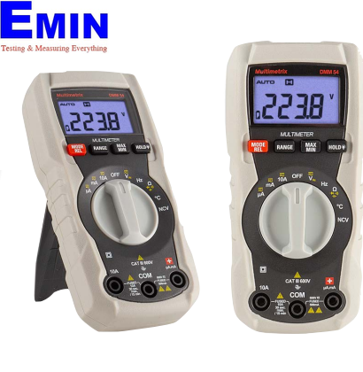 Multimetrix DMM 54 Compact digital multimeter (600V, 10A) | EMIN.VN