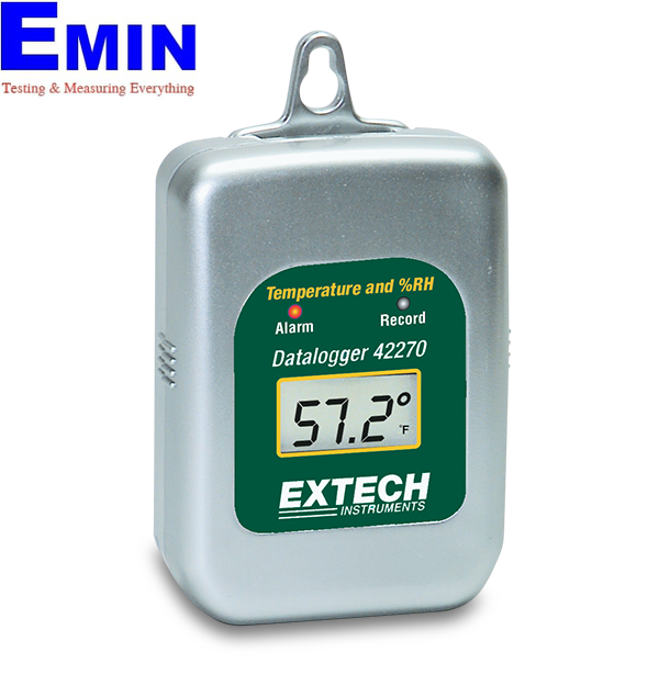 Bộ ghi dữ liệu nhiệt độ và độ ẩm EXTECH 42270 (-40 ~ 185 °F, 0 ~ 100% ...