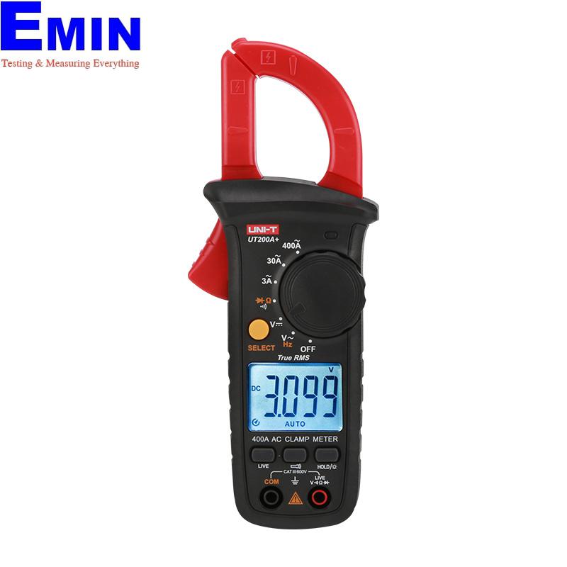 Ampe kìm kỹ thuật số UNI-T UT200B+ (3A~600A, True RMS) | EMIN.VN