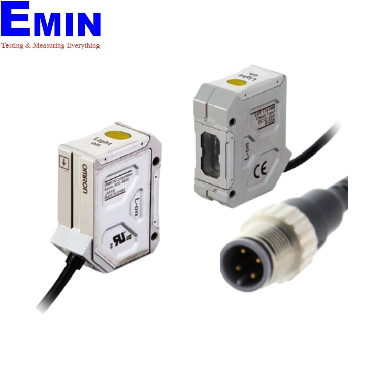 Cảm biến quang điện chống dầu OMRON E3ZR-CD81D (Phản xạ khuếch tán, 500 mm, PNP, Dark-ON) | EMIN.VN
