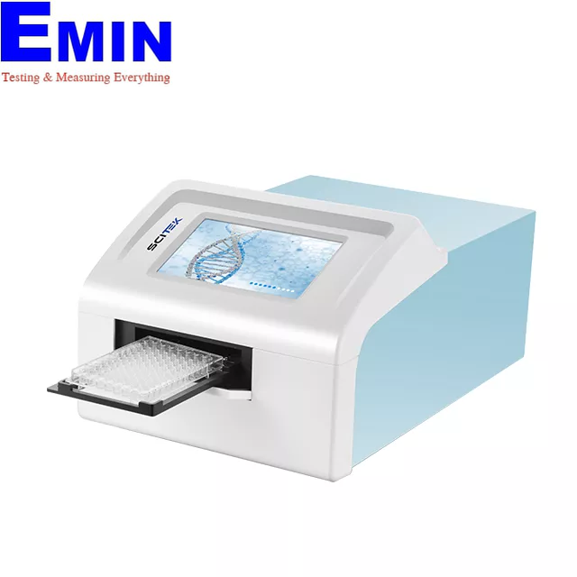 Máy đọc đĩa Elisa tự động, đĩa 96 giếng Scitek ELMR-96I (340～750nm,0. ...