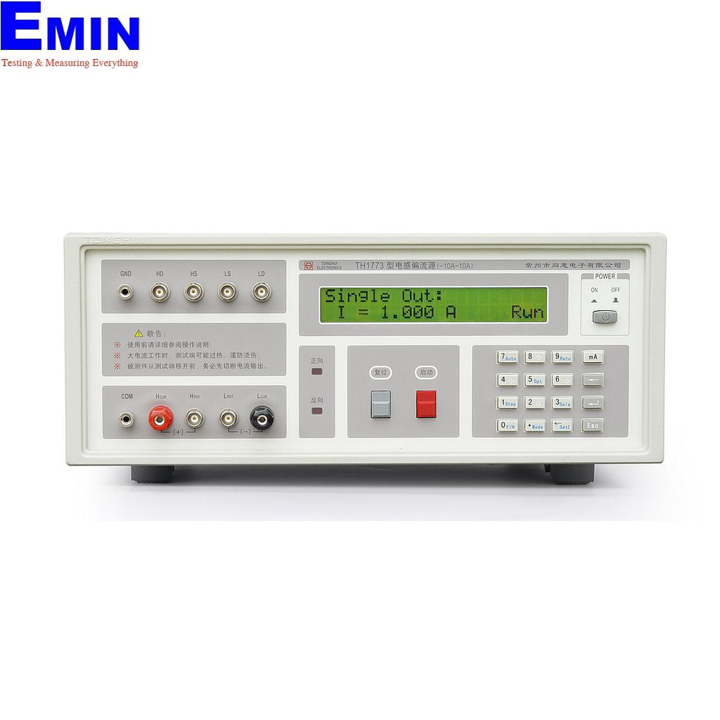 Tonghui TH1773 DC Bias Current Source (-10A ~10A; 0−8V) | EMIN.VN