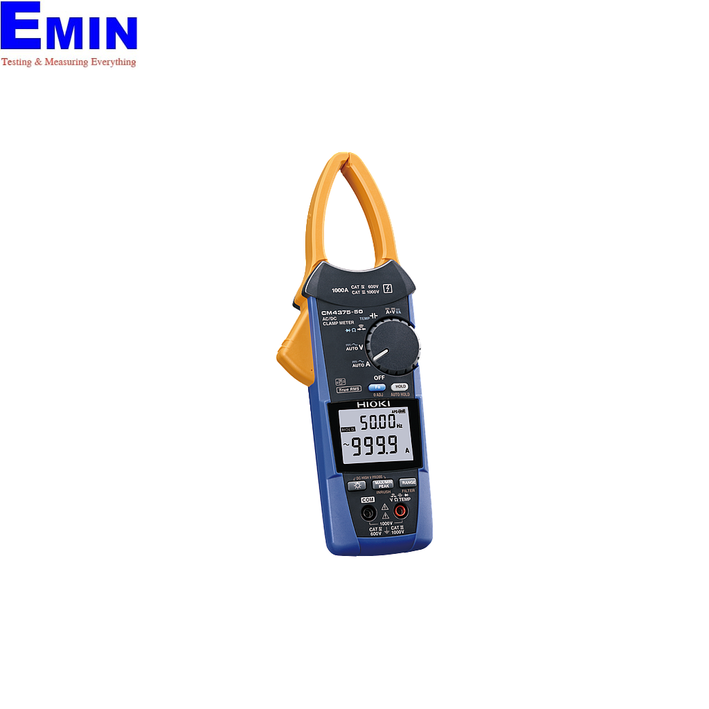 Ampe kìm AC/DC HIOKI CM4375-50 (True RMS, 1000A AC/DC) | EMIN.VN