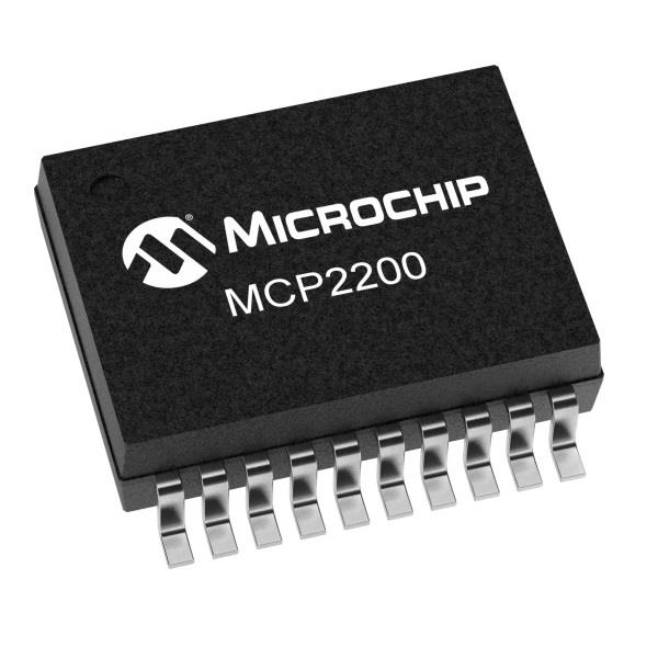 Microchip Technology MCP2200T-I/SS Bridge, USB to UART USB-to-UART ...