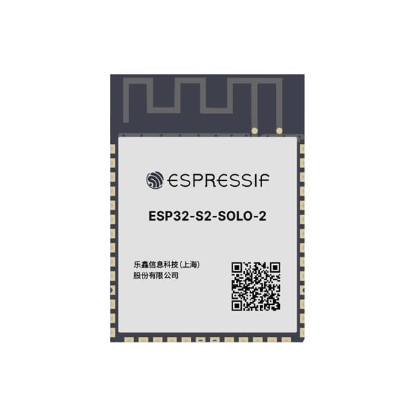 Espressif Systems ESP32-S2-SOLO-2-N4 WiFi Modules SMD module, ESP32-S2 ECO1, 4 MB SPI flash, PCB ...