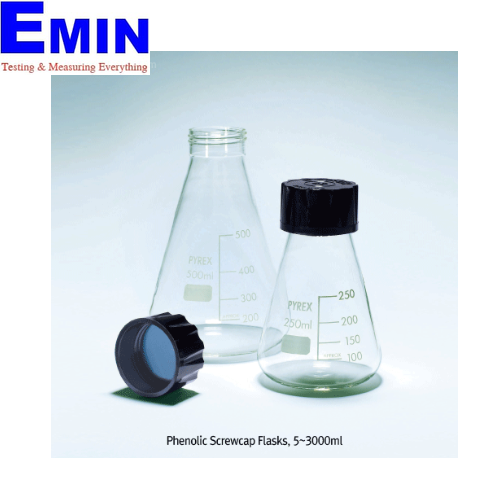 Pyrex Py.1137.08D PBT Screwcap Erlenmeyer Flask (500ml) | EMIN.VN