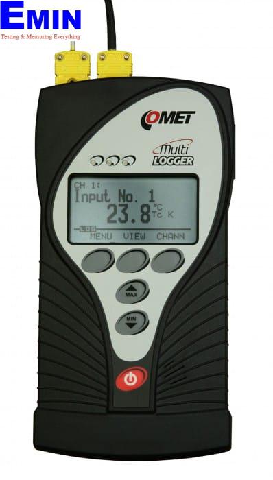 Comet M1200 Multilogger - Thermometer with 4 Thermocouple inputs and ...