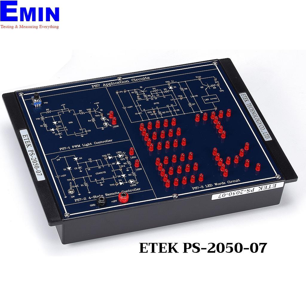 ETEK PS-2050 Power Supply Circuits Trainer (7 Modules) | EMIN.VN
