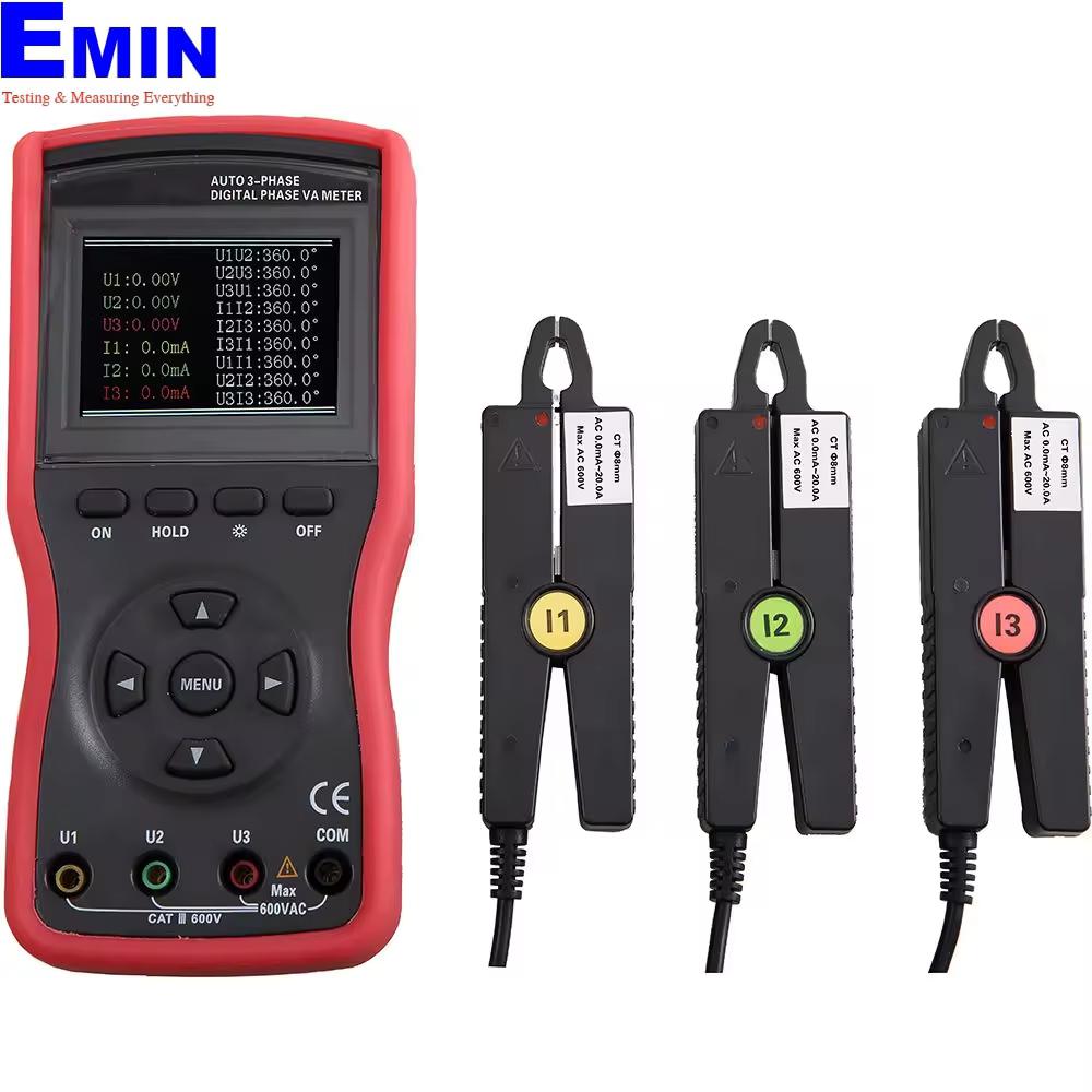 Đồng hồ đo điện áp AC kỹ thuật số ba pha Wrindu RDML-400A (Tốc độ lấy ...