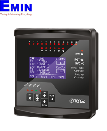 TENSE RGT-18SVC 18 Levels Three-Phase Power Factor Controller | EMIN.VN