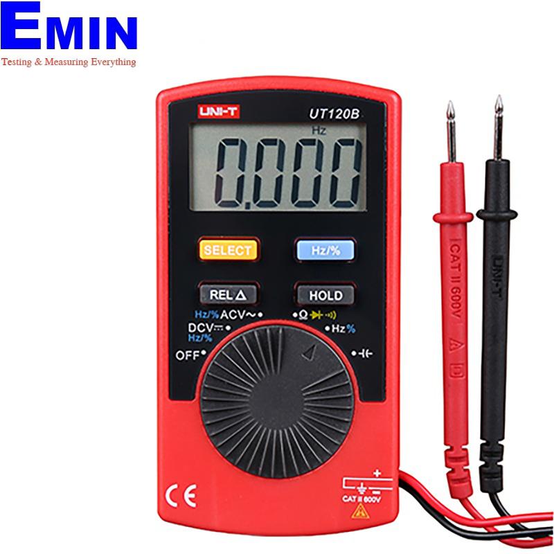 Đồng hồ vạn năng cầm tay UNI-T UT120B (600V,±0.8%) | EMIN.VN