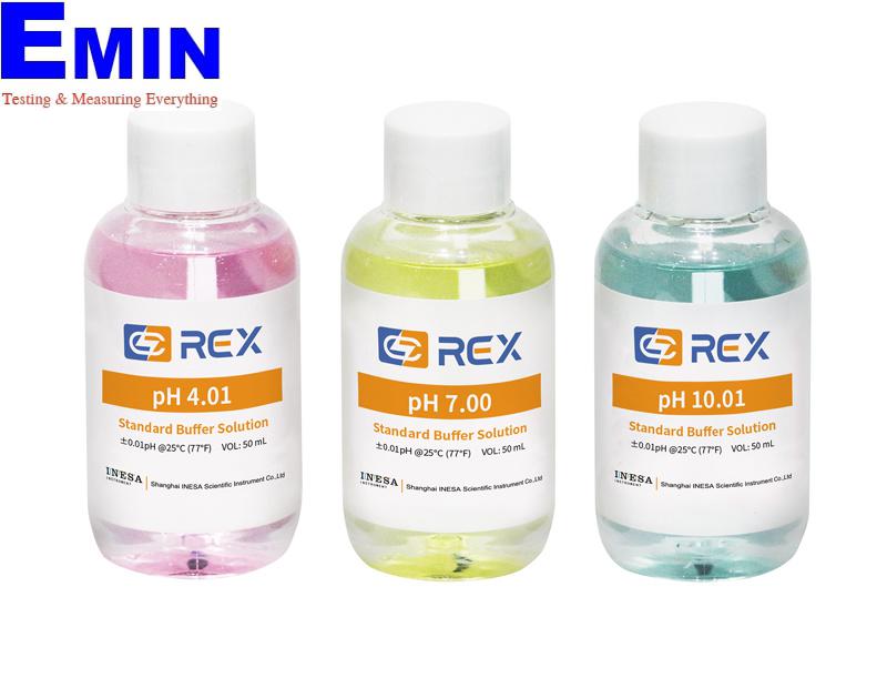 Dung dịch đệm pH tiêu chuẩn REX pH 10.01 (30 sachets 20 mL) | EMIN.VN