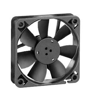 ebm-papst 612F/2H Axial Fan Tubeaxial Fan, 60x60x15mm, 12VDC, 19.4CFM ...