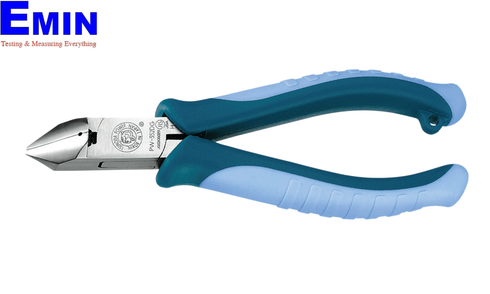 Tsunoda PW-351DG Box Joint Slant Edge Cutting Pliers (125mm) | EMIN.VN