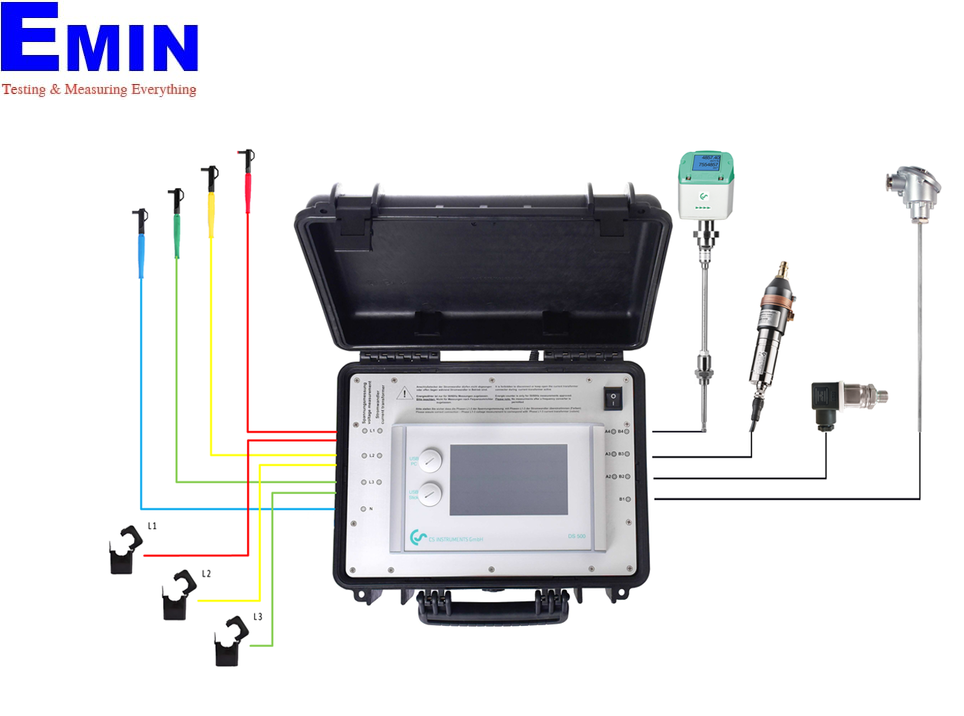 CS Instruments DS 500PM Mobile – efficiency compressors analyzer | EMIN.VN