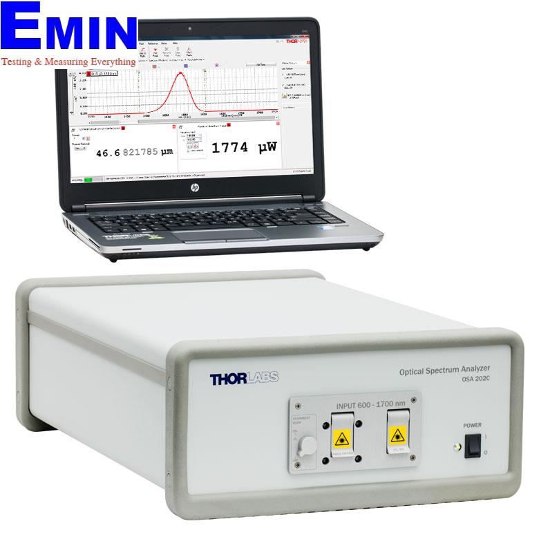 THORLABS OSA202C Optical Spectrum Analyzers (600 - 1700 nm, 7.5 GHz ...