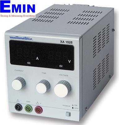 Nguồn DC dùng cho phòng thí nghiệm Multimetrix XA1525 | EMIN.VN