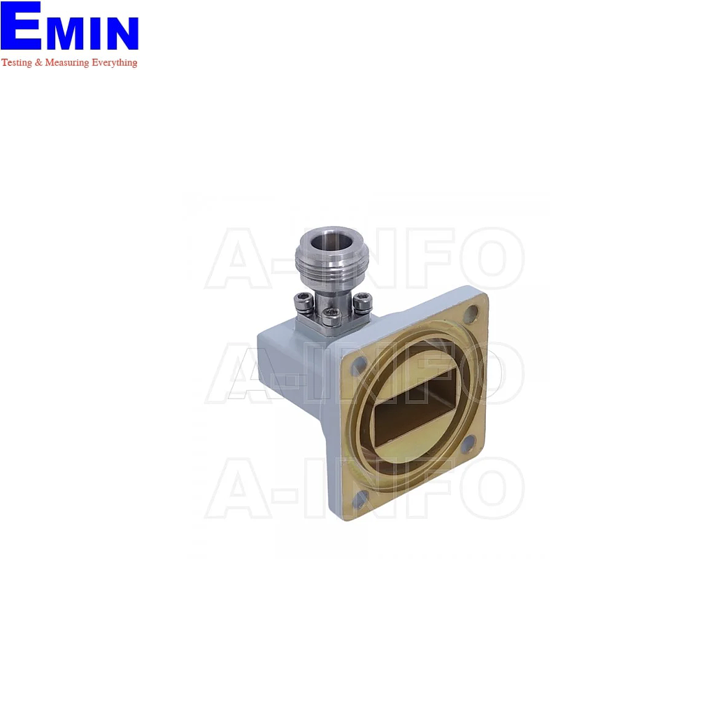 A-INFO 90WCAN_BE Right Angle Rectangular Waveguide to Coaxial Adapter ...