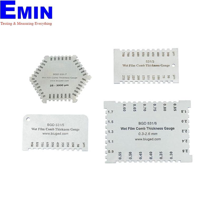 Thước đo độ dày sơn ướt Lonroy BGD 531/4 (250-700µm) | EMIN.VN
