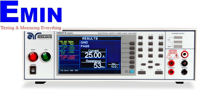 Associated Research OMNIA® II 8256 Electrical Safety Tester (500 VA, 5 ...