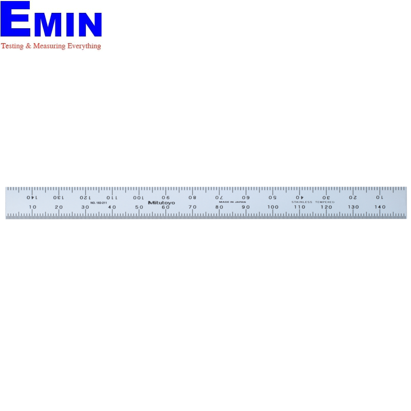 MITUTOYO 182-271 Steel Ruler (0 - 600 mm) | EMIN.VN