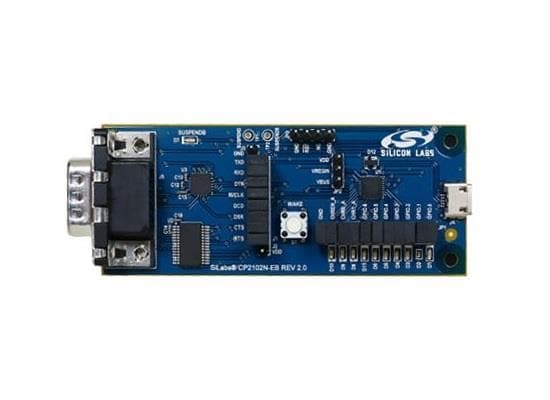 USB to UART Bridge Controller CP2102N Evaluation Kit Silicon Labs ...