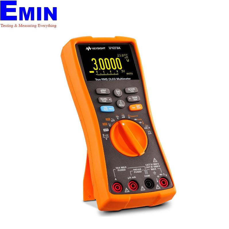 KEYSIGHT U1273A Digital Multimeter (0.05%; AC+DC; IP54; Low pass filter ...