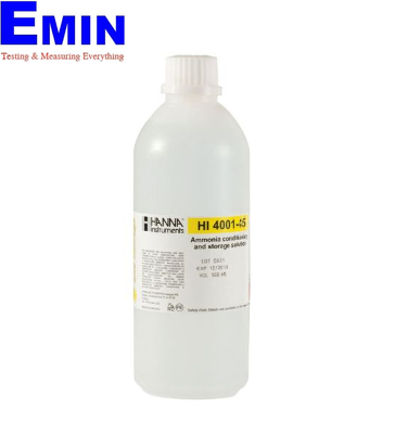 Dung dịch điều hòa và bảo quản điện cực HI4101 HANNA HI4001-45 (500 mL) | EMIN.VN