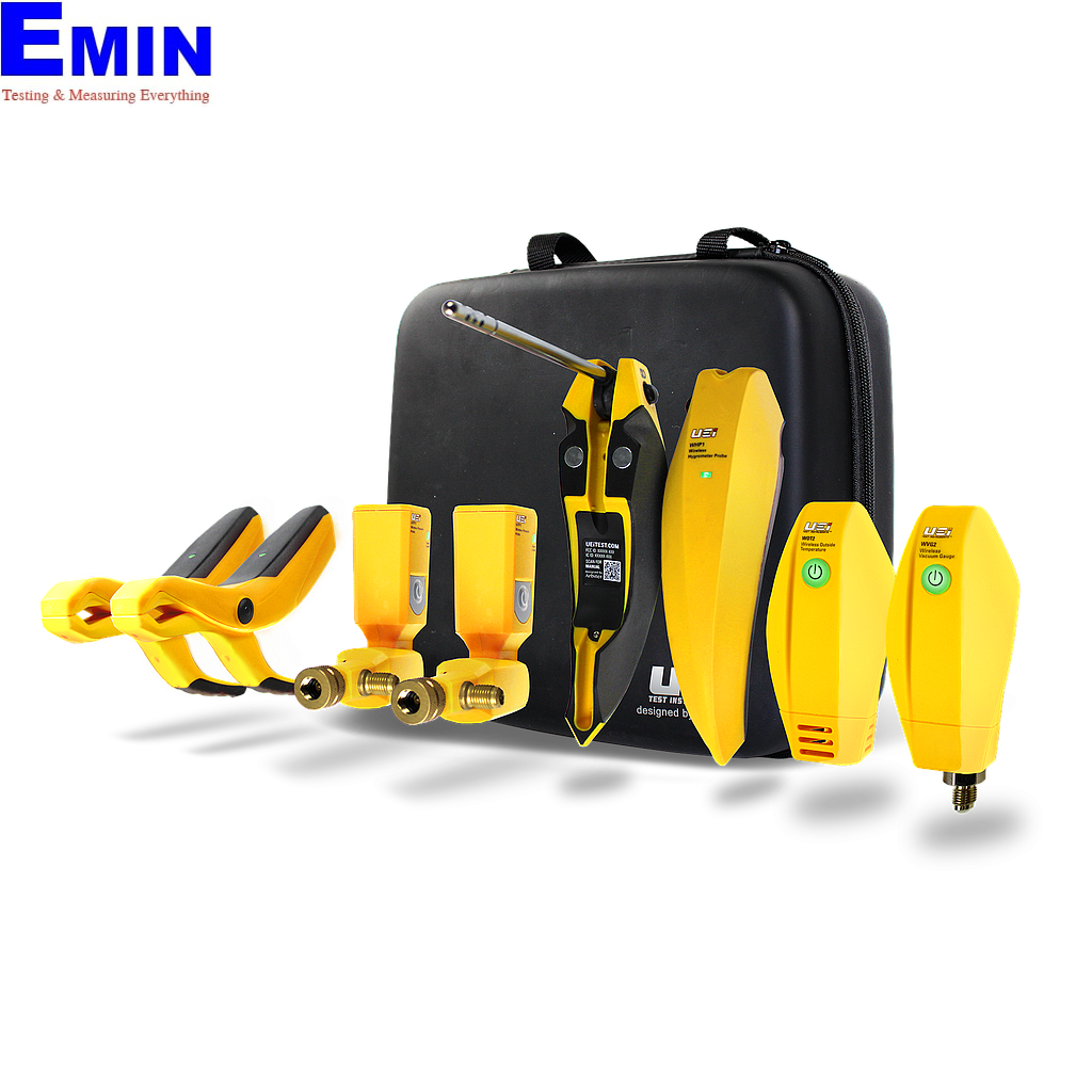 UEi WPP1 Smart Refrigerant Probes Deluxe Kit w/ Vacuum Gauge HUB8 | EMIN.VN