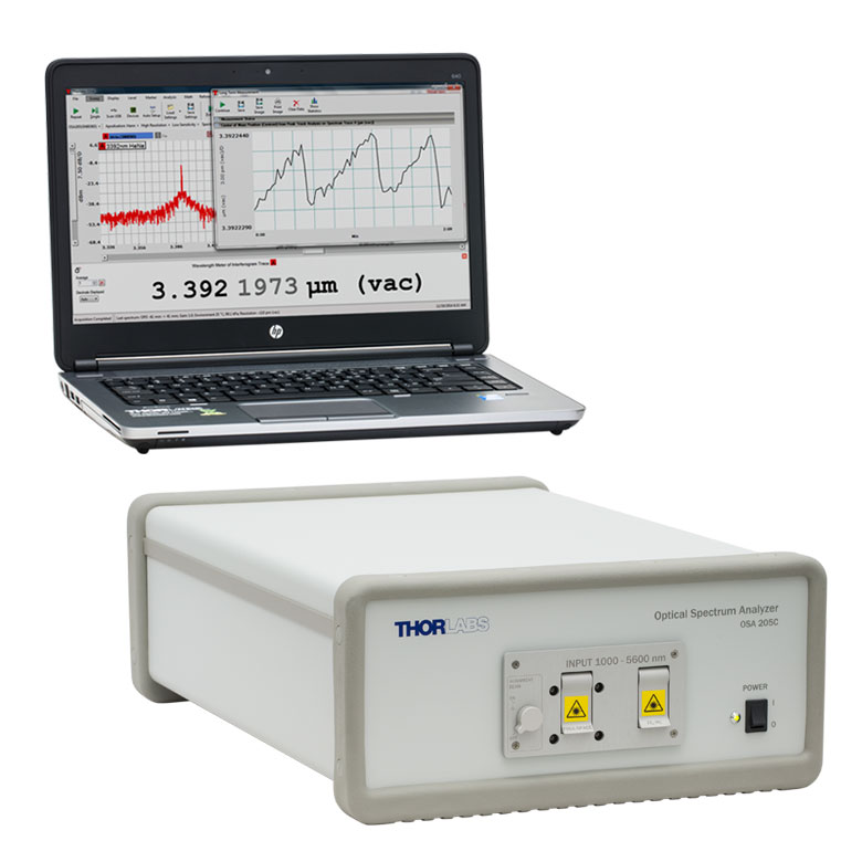 THORLABS OSA205C Optical Spectrum Analyzers (1.0 - 5.6 µm (10 000 ...