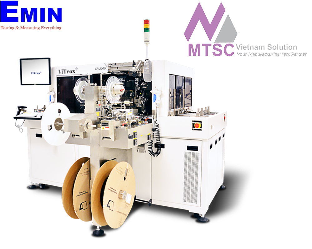 Vitrox TR2000i Tray to Reel Vision Handler | EMIN.VN