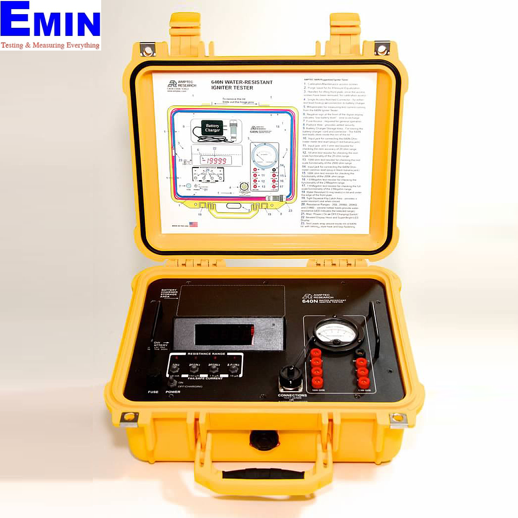 Thiết bị kiểm tra đánh lửa Amptec 640N (20 Ω,200KΩ) | EMIN.VN
