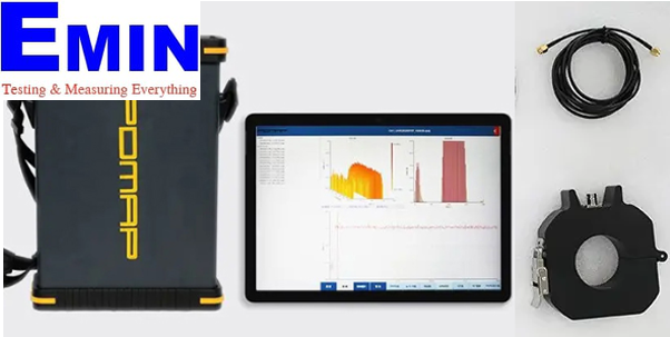 Máy dò phóng điện cục bộ cầm tay HV HIPOT GDPD-414H (2 kênh + 1 cảm biến HFCT) | EMIN.VN