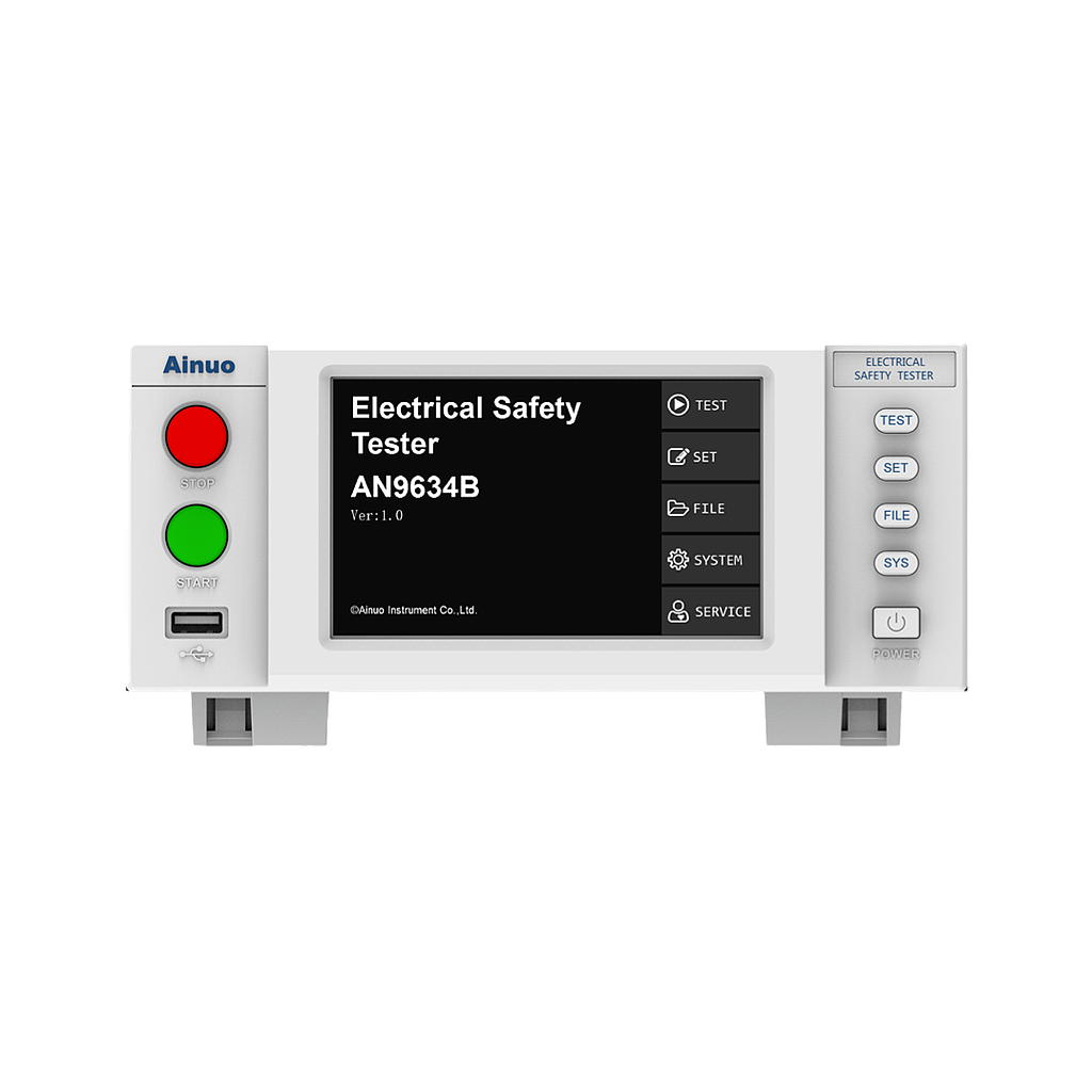 Ainuo AN9633B(F) Multifunctional Electrical Safety Analyzer (5kV/20mA, 6kV/10mA, 1kV/50GΩ, ACW ...