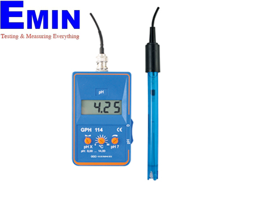 Senseca GPH 114 pH meter (0.00 ... 14.00 pH) | EMIN.VN