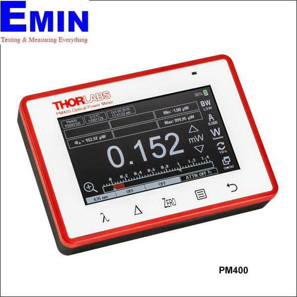 THORLABS PM400 Touchscreen Power and Energy Meter Console with Multi ...
