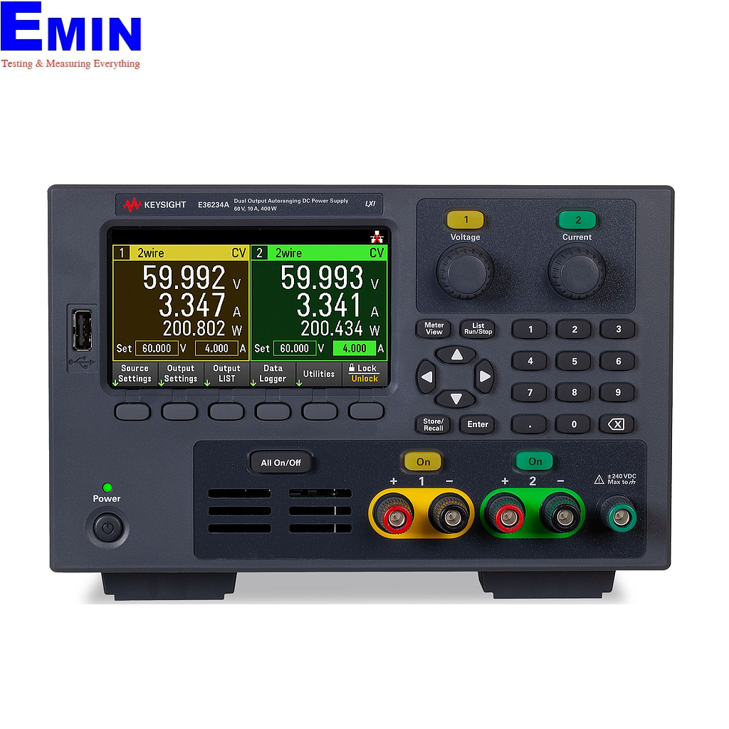 KEYSIGHT E36234A Autoranging Bench Power Supply (with GPIB E363GPBU ...