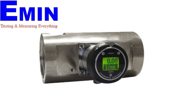 Senseca HR2E-040GM100 Flow transmitter with LCD (10 -100 l/min, brass ...